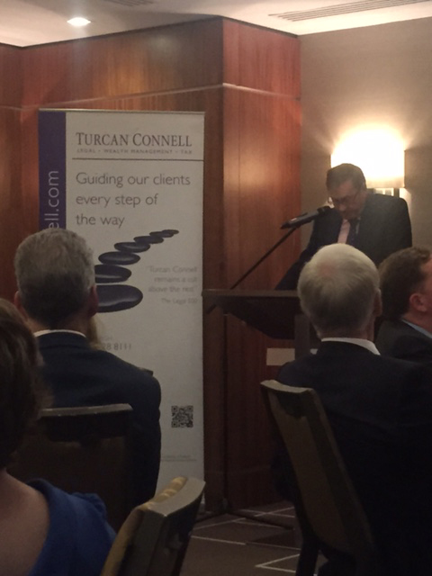 My speech to Turcan Connell and Charlotte Street Partners in Edinburgh ...